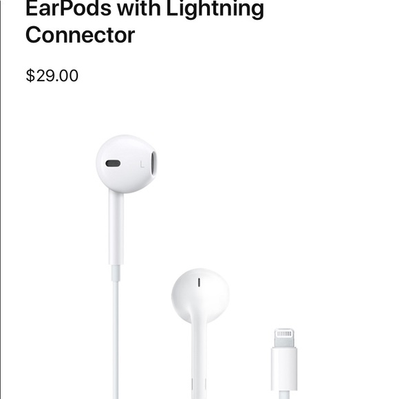 Apple | Other | Brand New Apple Earbuds With Lightning Connector | Poshmark